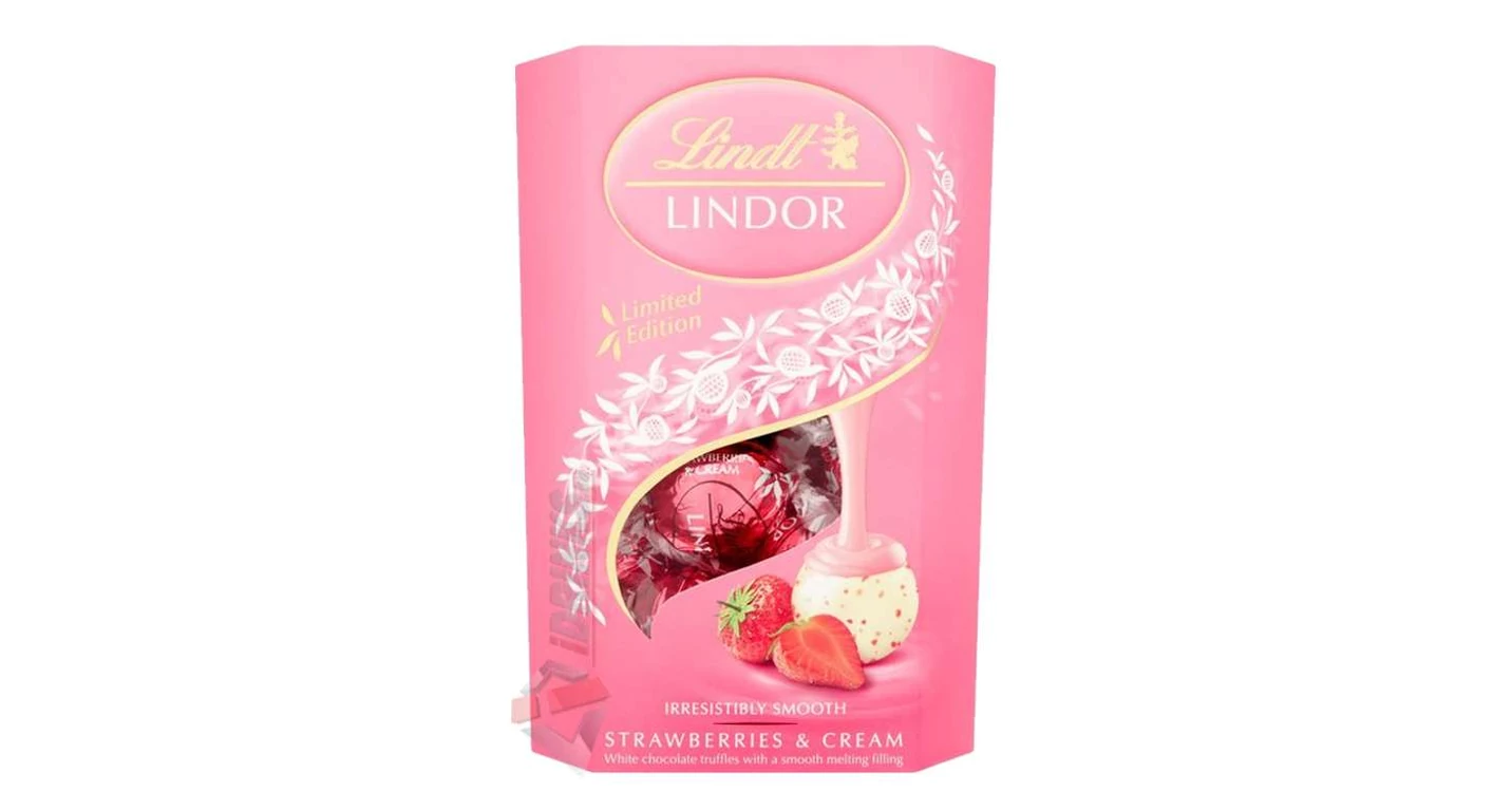 Lindt Lindor Epres Fehércsokoládé Golyó [200g] - Édesség, Kávé, Tea ...