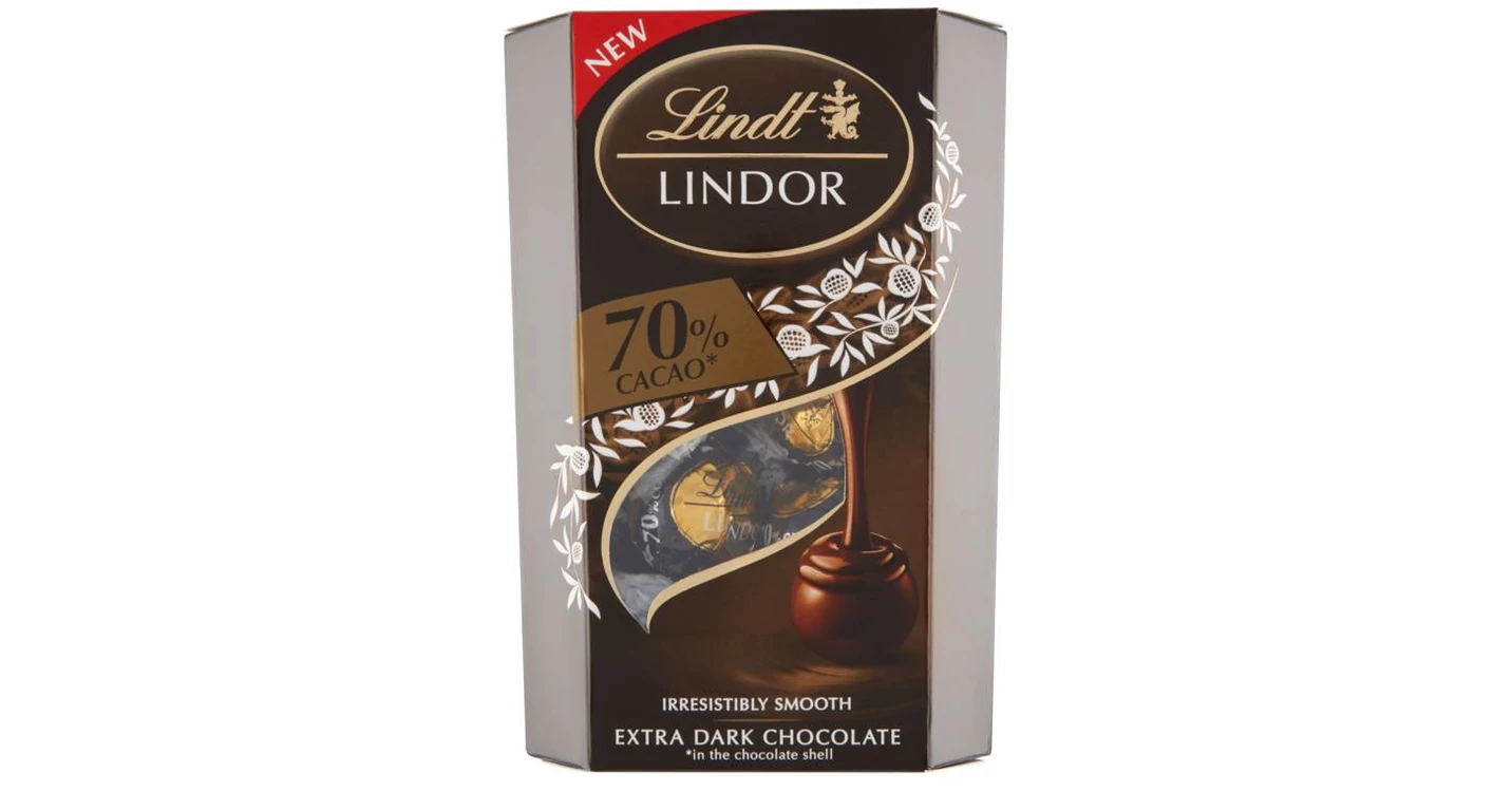 Lindt Lindor Mega 70%-os Étcsokoládé Golyó [337g] - Édesség, Kávé, Tea ...