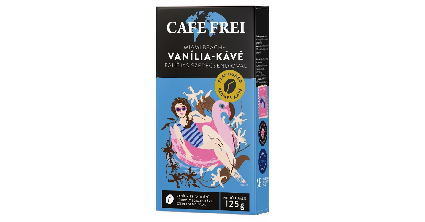 Café Frei Miami Beachi Vanília - Szemeskávé Fahéjas Szerecsendióval ...