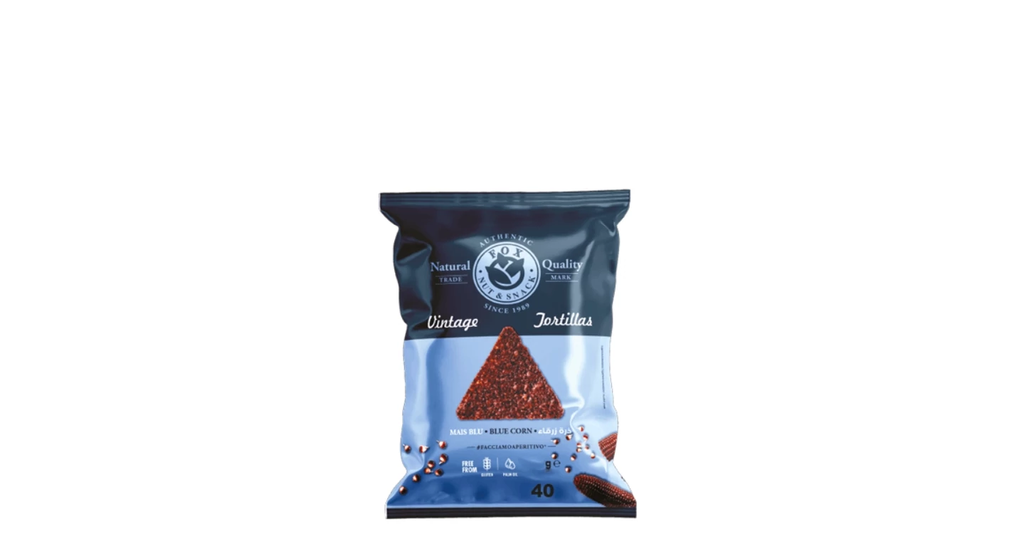 FOX Premium Blue Corn Tortilla Chips [40g] - Snackek, Szószok ...
