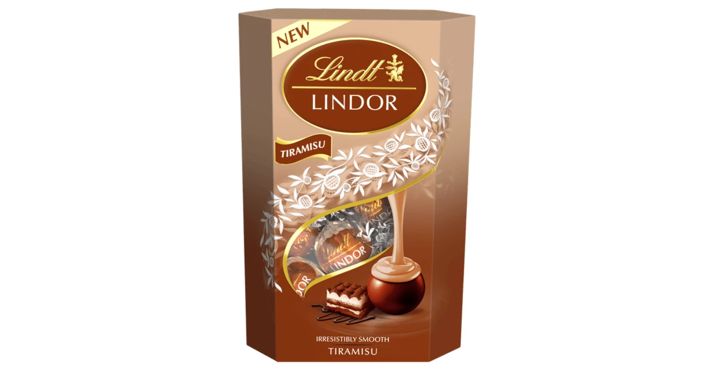 Lindt Lindor Tiramisu Csokoládégolyó [200g] - Édesség, Kávé, Tea ...