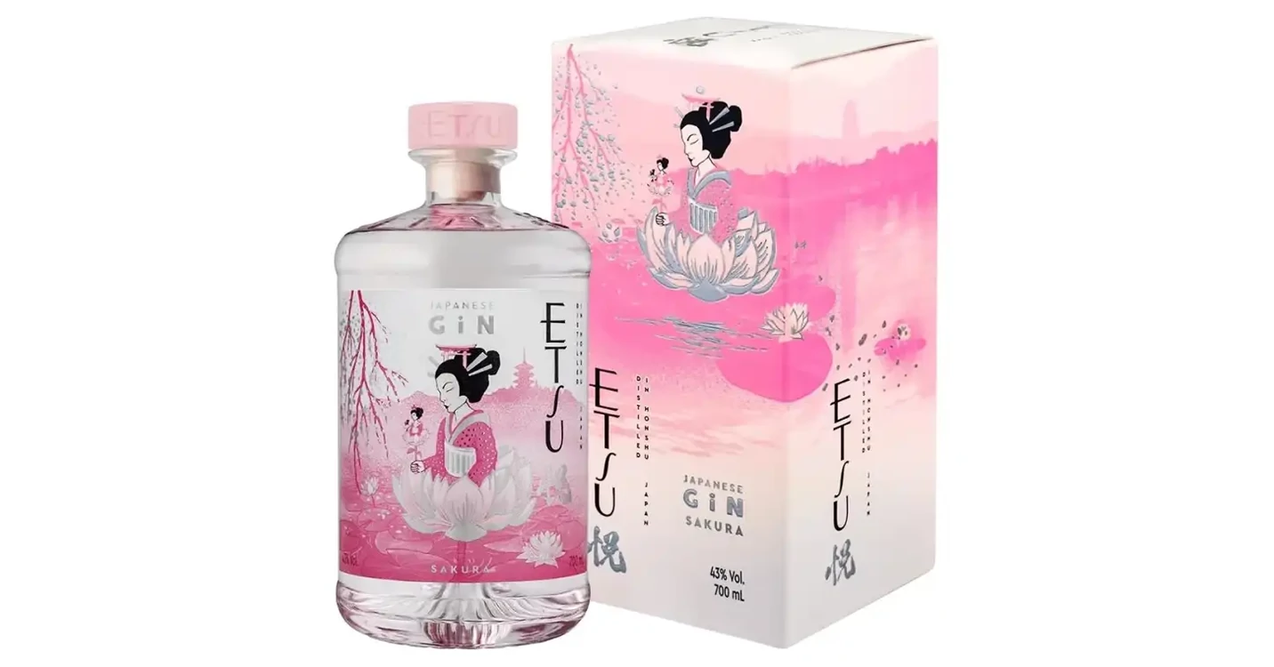 Etsu Sakura Gin [0,7L|43%] - Gin - Diszkontital.hu - Online italdiszkont