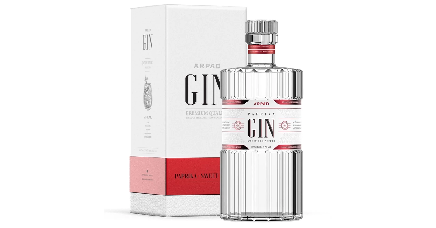 Árpád Paprikás Gin (DD) [0,7L|44%] - Gin - Diszkontital.hu - Online ...