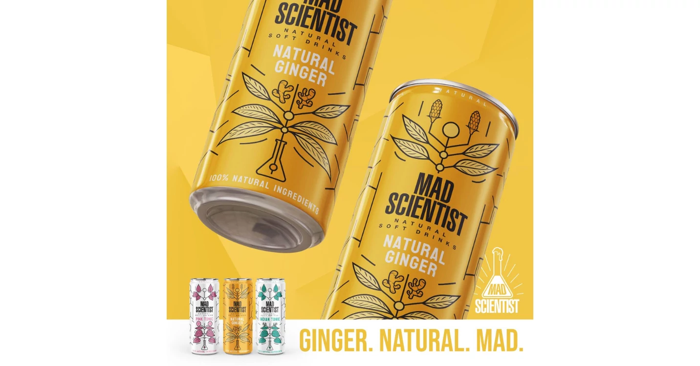 Mad Scientist - Natural Ginger [0,25L] - Prémium tonic, ginger ...