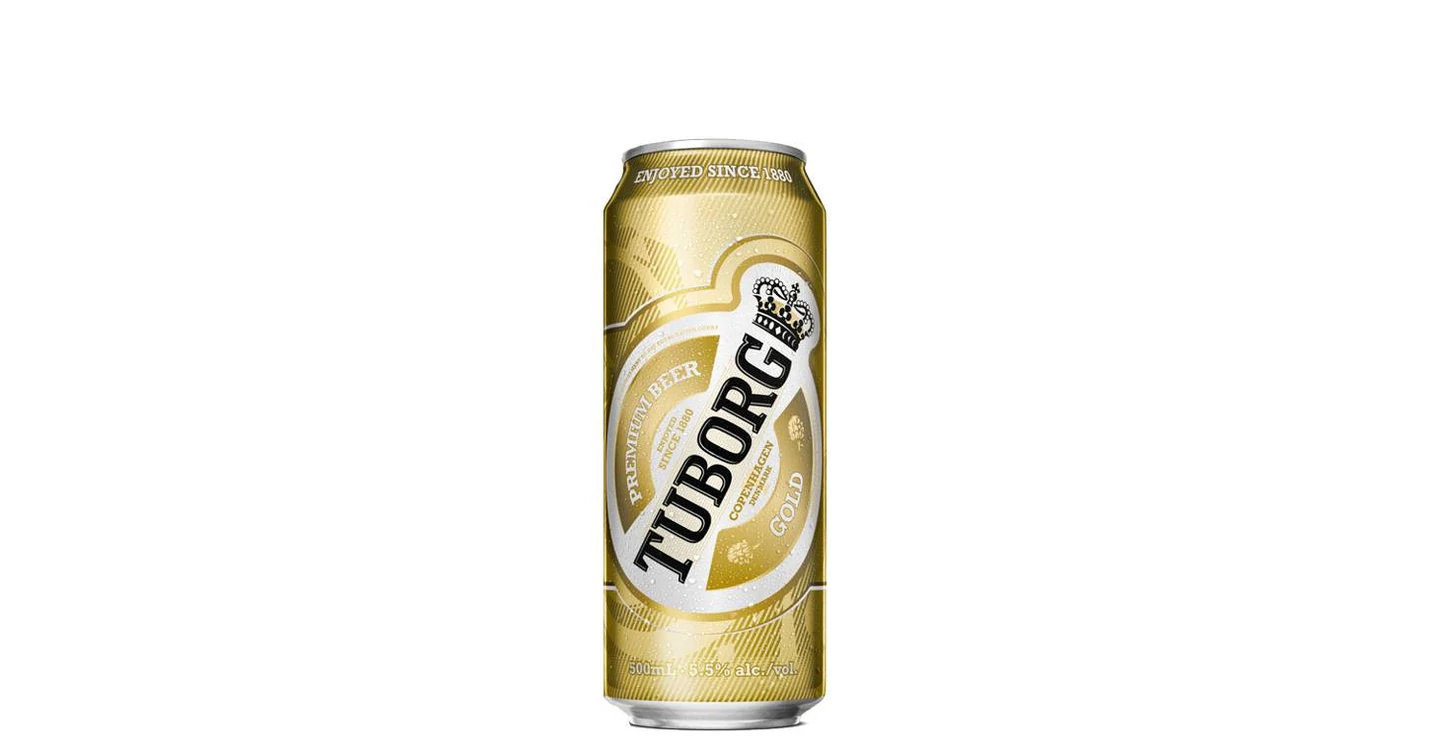 Tuborg Gold /Dobozos/ [0,5L|5%] [24db/pack] - Hagyományos sör ...