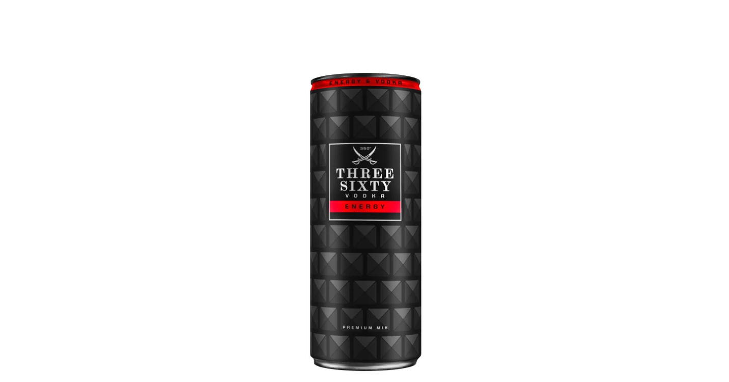 Three Sixty Energy Vodka RTD [0,33L|10%] - Vodka - Diszkontital.hu ...