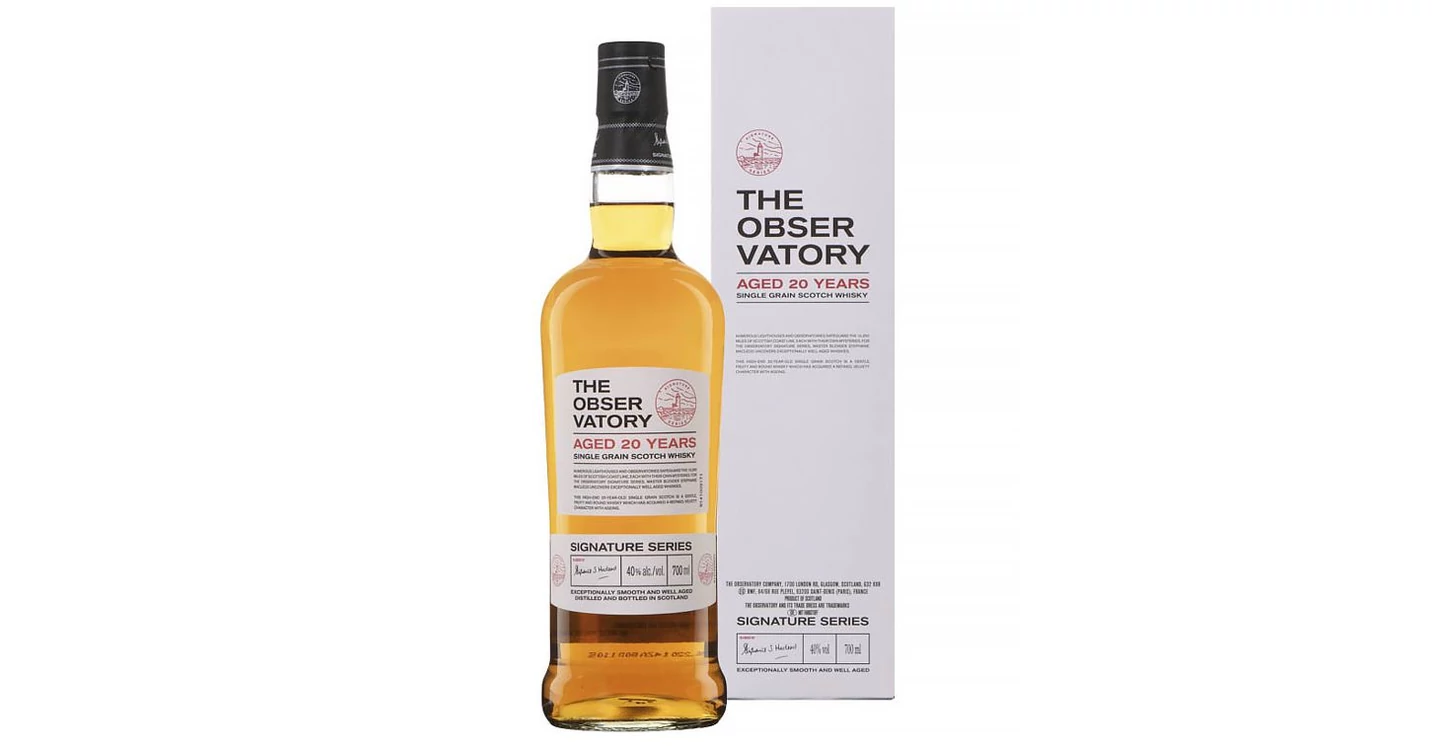 The Observatory 20 Years Single Grain Whisky [0,7L|40%] - Whisky ...
