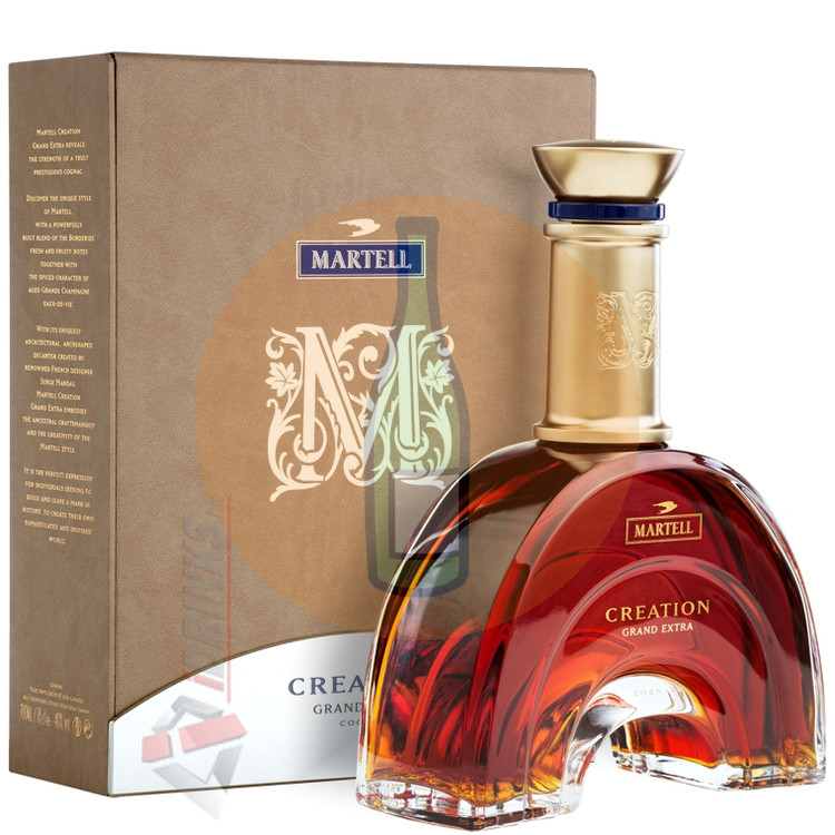 Martell Creation Grand Extra Cognac [0,7L|40%] - Konyak, Cognac ...